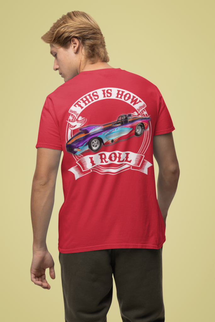 Drag Racing Custom Photo T-shirt print (BK354) – Kool-Kool