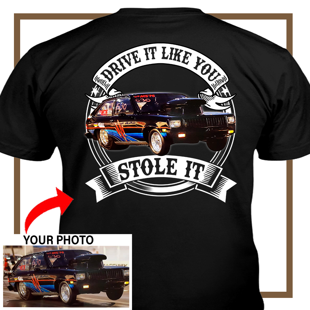 Drag Racing Custom Photo T-shirt print (BK47) – Kool-Kool