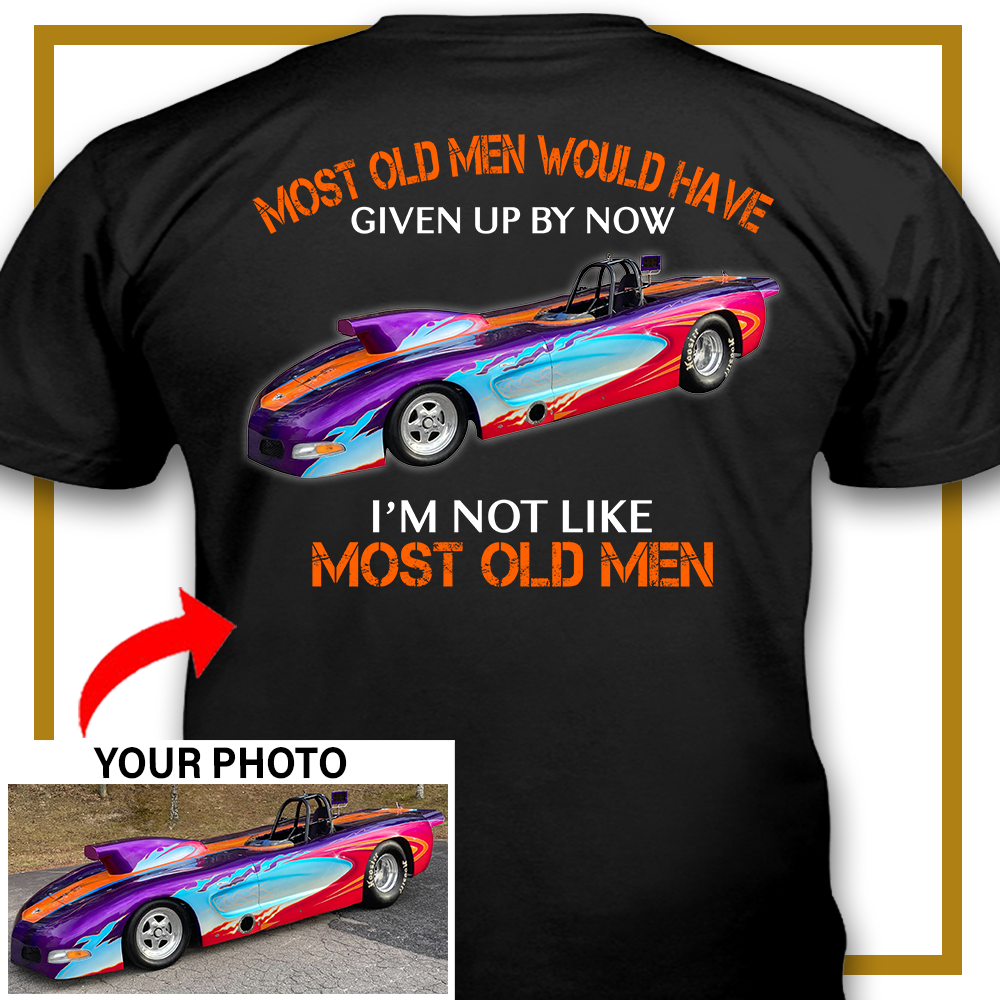Drag Racing Custom Photo T-shirt print by default (RACE7-V2) – Kool-Kool
