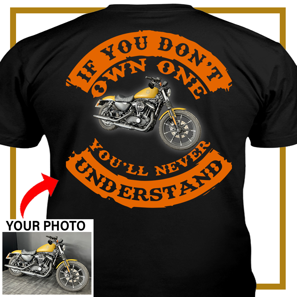 Motorcycle Custom Photo T-shirt Print (BK366) – Kool-Kool