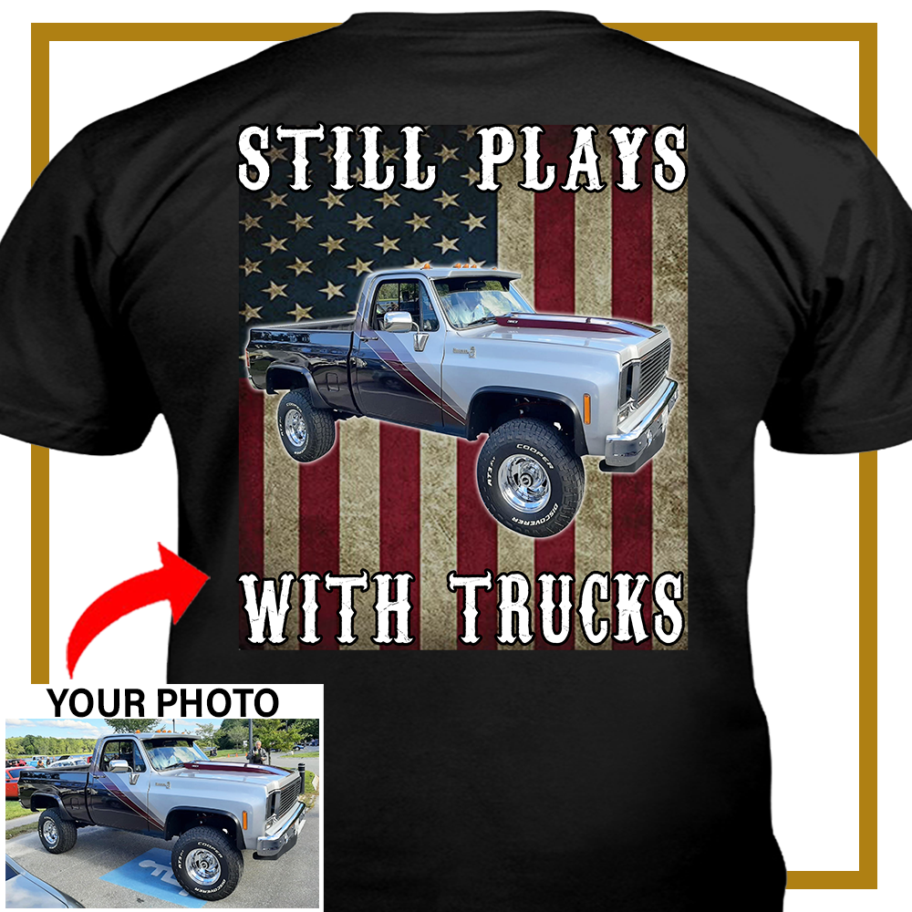Pickup Truck Custom Photo T-shirt Print (PITRU20) – Kool-Kool