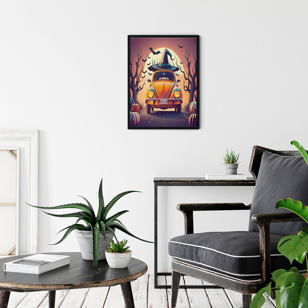 Classic Bug Halloween Poster (Halovw) – Kool-Kool