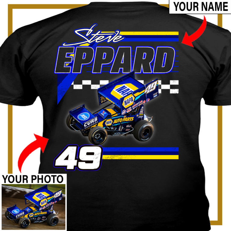 Dirt Track Racing Custom Photo, number & name T-shirt, Personalized ...