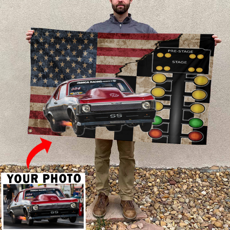 Personalized Photo Drag Racing Flag (Dragmix) – Kool-Kool
