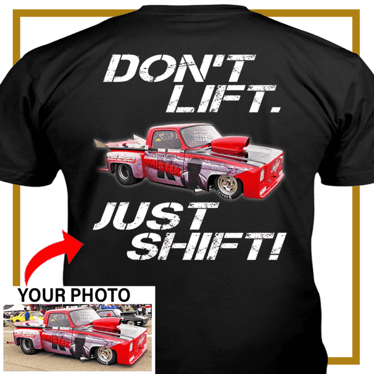 Drag Racing Custom Photo T-shirt (BK364) – Kool-Kool