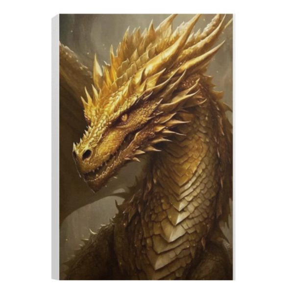 Phil Janes Dragon Portrait Canvas .75in Frame – Kool-Kool