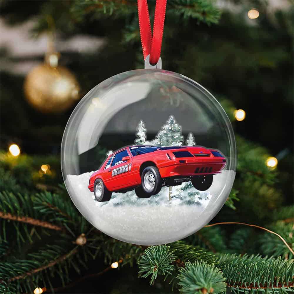 Drag Racing Personalized 3D Ball Ornament, Drag Racing custom photo 3D ...