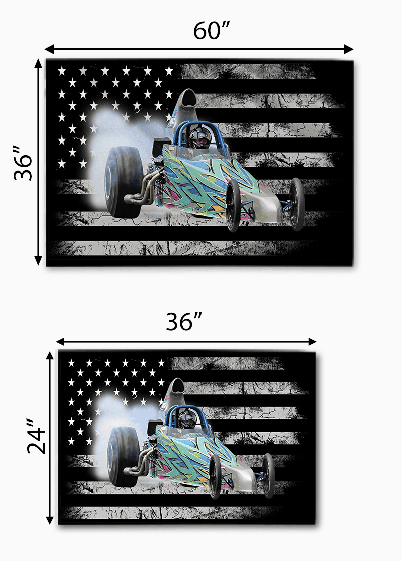 Drag Racing Personalized Flag, Drag racing custom photo flag, Funny ...